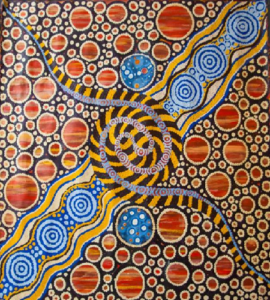 Malcolm Jagamarra Maloney | Lander River Warlipiri Willowra 61 ...
